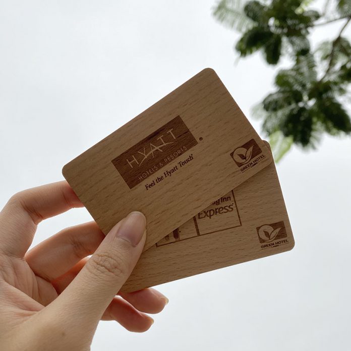 Wooden key cards offer more sustainability options for hotels - Arabia ...