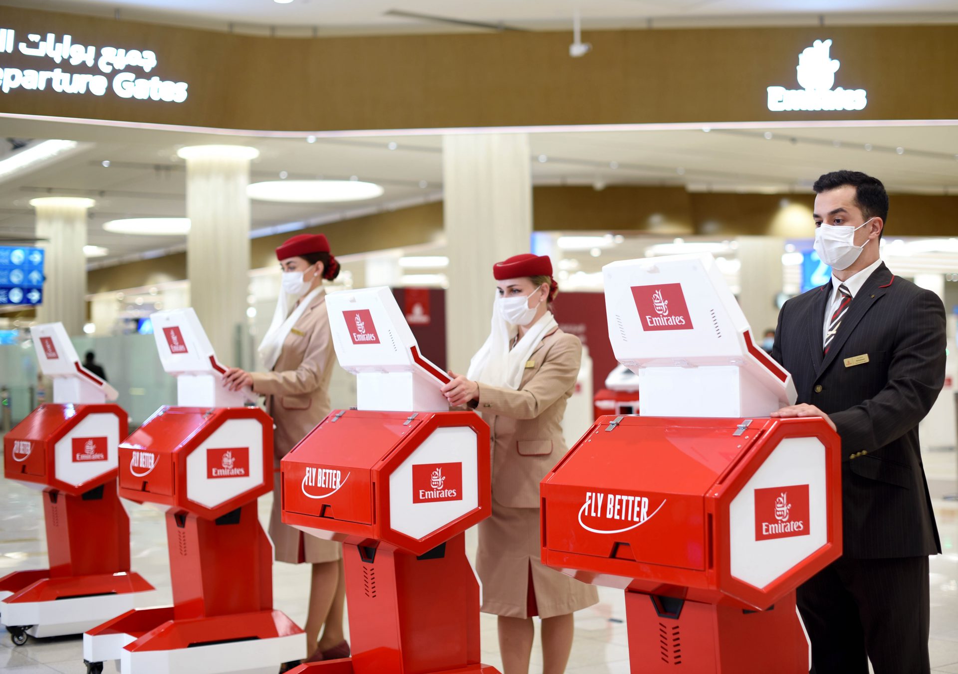Emirates announce easy and mobile Check-in ports at Terminal 3 - Arabia ...