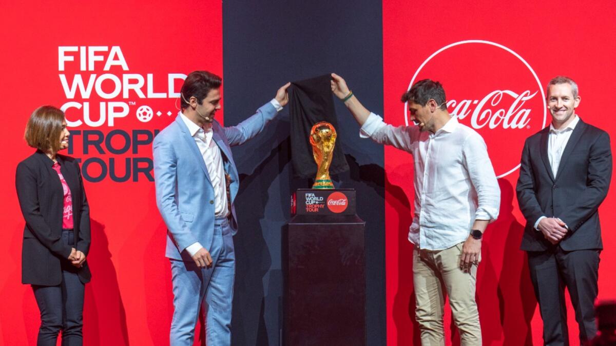 FIFA World Cup Trophy Tour kicks off its global journey in Dubai ...