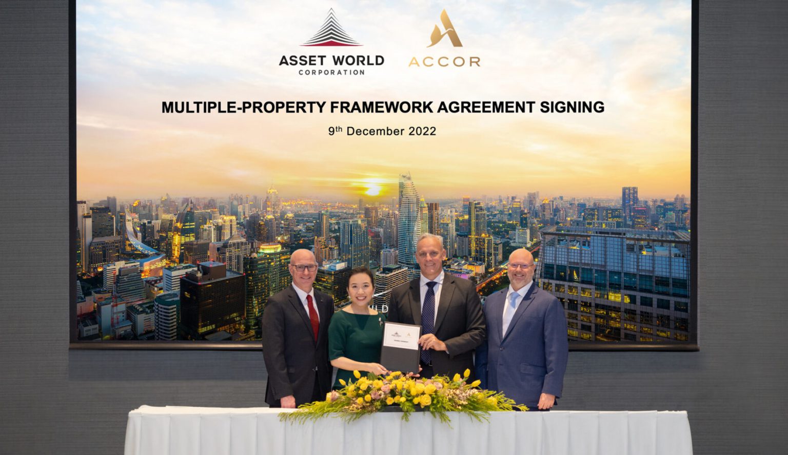 AWC and Accor sign the first strategic multiple-property framework ...