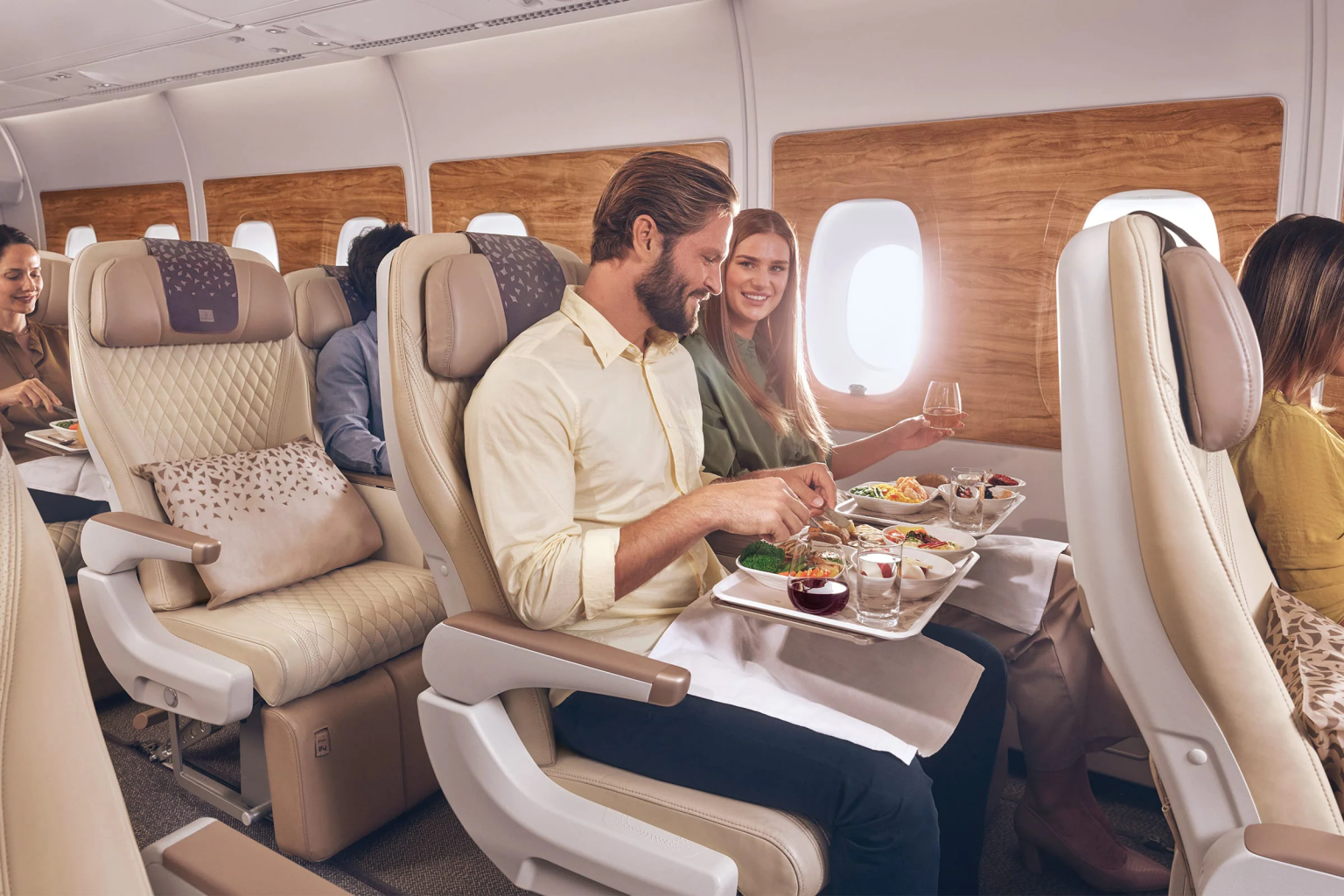 Emirates celebrates one year of Premium Economy in Singapore - Arabia ...